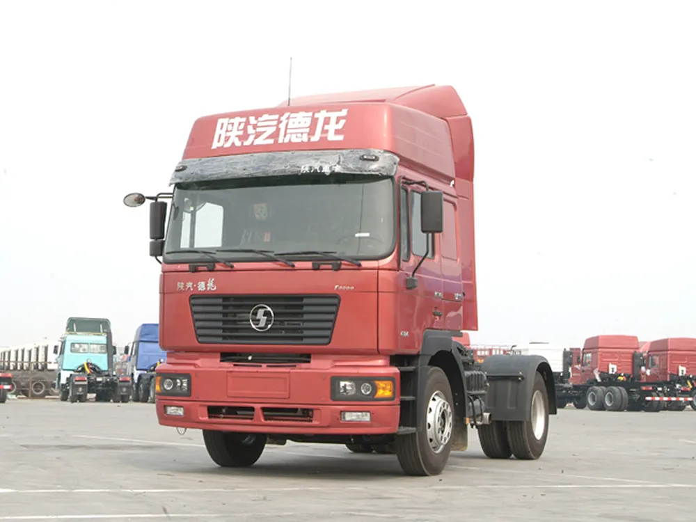 SHACMAN F2000 4×2 Red-High Roof-Tractor - ZonHan Trucks